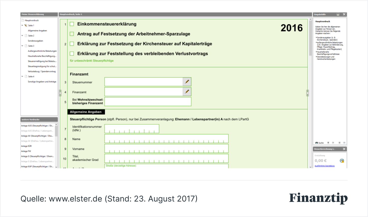 Elster Steuererklärung online: Login, Anleitung, Zertifikat